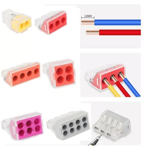 Conductor Terminal Quick Wiring Terminal Wire Wiring Connector Block With Lever Eur 3 18