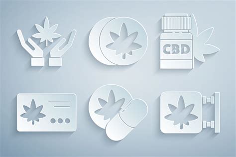 허브 엑스터시 정제 마리화나가 든 의료용 병 달력과 잎 마리화나 대마초 가게 및 아이콘을 설정합니다 벡터 3차원 형태에 대한 스톡 벡터 아트 및 기타 이미지 Istock