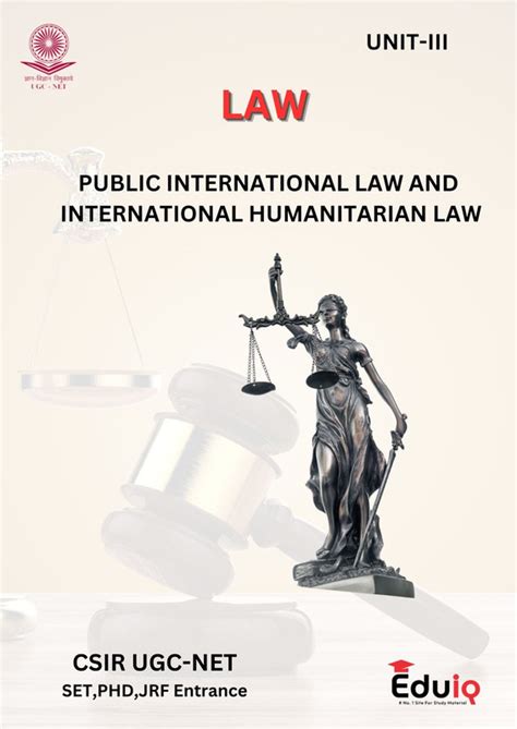 Eduiq Unit 1 To 5 Law Printed Notes With Mcqs For Csir Ugc Net Set Phd Jrf