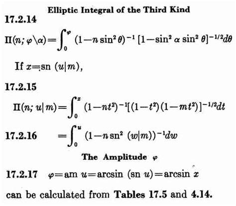 elliptic pi in mathematica and maple