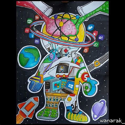 Science And Technology Drawing At Getdrawings Free Download