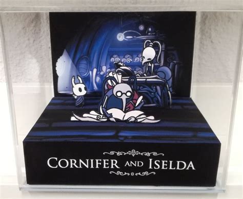 Hollow Knight Cornifer And Iselda Cubic Diorama Etsy Diorama Knight Hollow Night