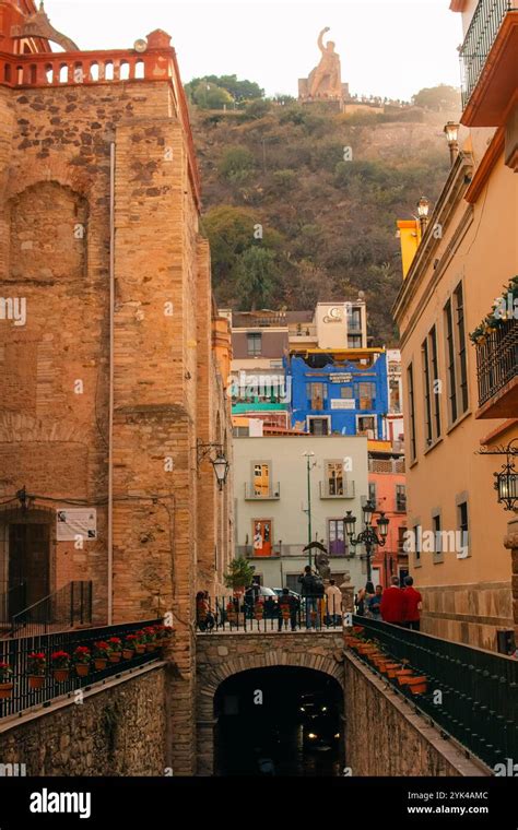 Guanajuato Mexico December 24 2023 Architecture And Facade In City