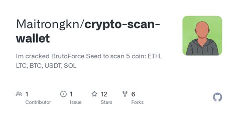 GitHub Maitrongkn Crypto Scan Wallet Im Cracked BrutoForce Seed To Scan Coin ETH LTC BTC