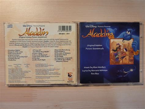 Cd Soundtrack Aladdin 1992 Gebraucht In Nebikon Für Chf 05 Mit