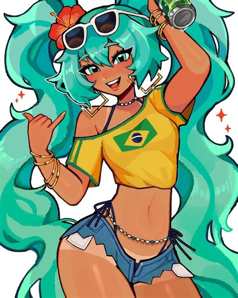 Brazilian Miku Art