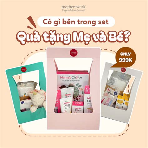 Bộ Quà Tặng Cho Mẹ Và Bé