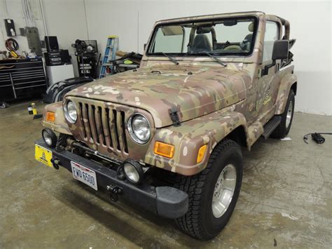 Jeep Multi Cam Camo Wrap Vivid Wraps