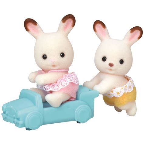 Sylvanian Families Chocolate Rabbit Twins Holdson Limited Nz