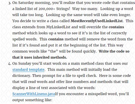 Solved The Homework Will Involve Writing A Spell Checker For Chegg