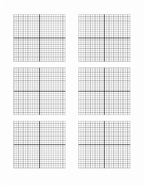 Printable Graph Paper Multiple Graphs