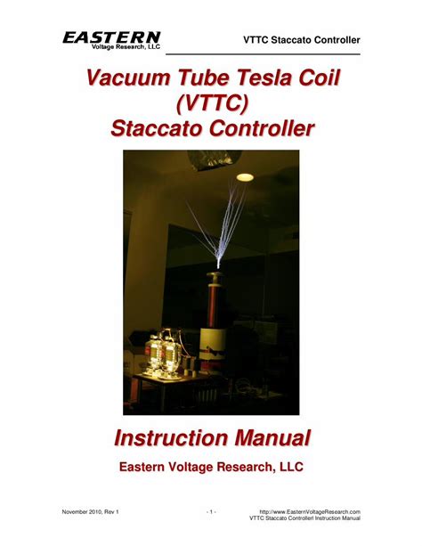 pdf vacuum tube tesla coil vttc staccato controller dokumen tips
