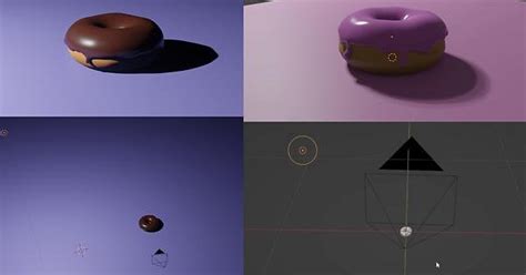 Day 1 Blender User Doughnut Tutorial And Shadows Are Way Darker Than