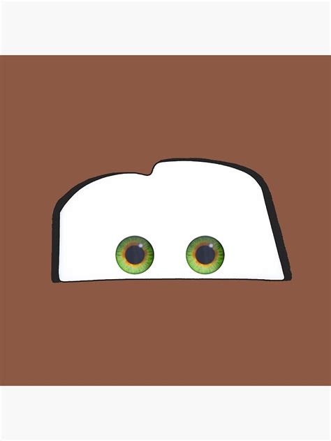 Tow Mater Eyes Poster For Sale By Osnapitzami Redbubble