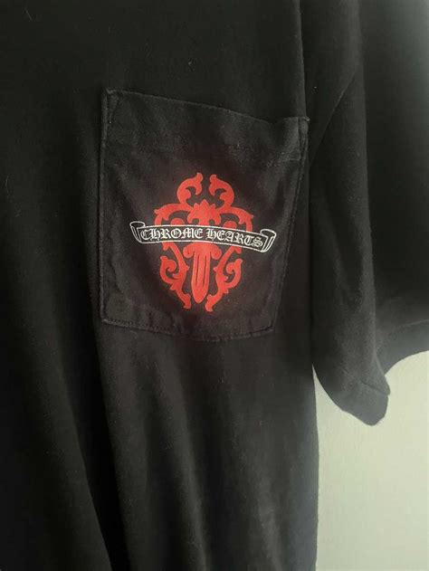 Chrome Hearts Chrome Hearts Red Dagger Tee Medium Gem