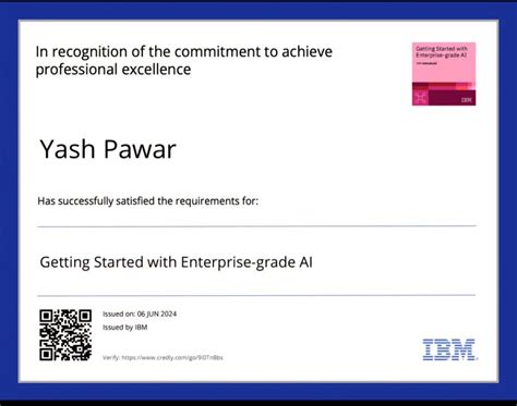 Ai Ibm Continuouslearning Innovation Futuretech Yash Pawar