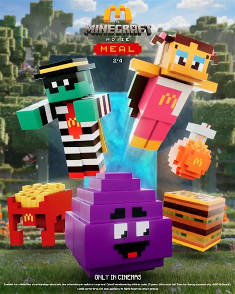 Maccas Minecraft Movie Collectibles Miscellaneous Goods In Mandurah Wa Gumtree Australia