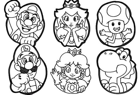 Dibujos Para Imprimir Y Colorear Mario Bros Dibujos