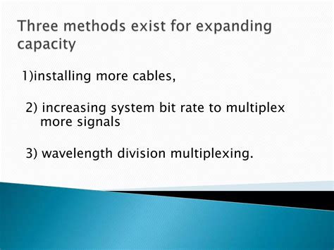 Wavelength Division Multiplexing Pptx Computer Networking Computing