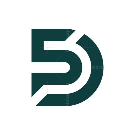 5d Logo Letter Logo Design Letter D Logo