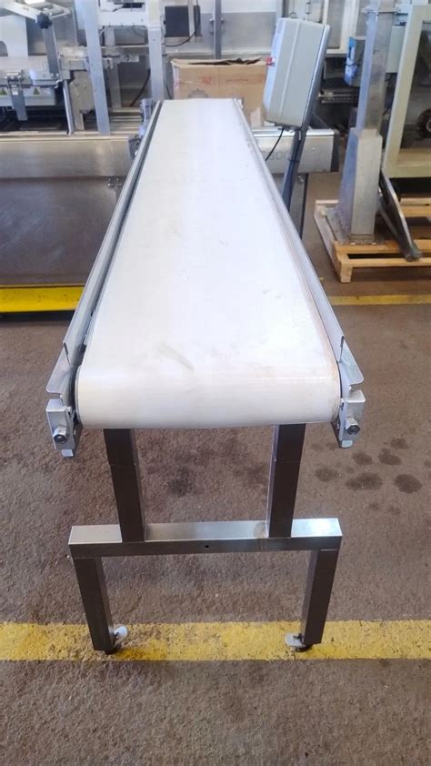 Camargo Máquinas Esteira Transportadora 260 X 2000 Mm Aço Inox Total