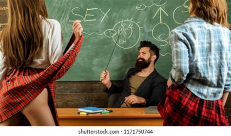 Photo De Stock Sex Education Bearded Sexology Teacher Looks Shutterstock