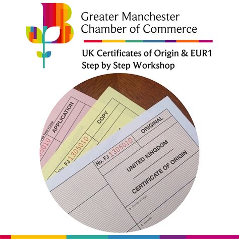 Uk Certificates Of Origin And Uk Eur1 Movement Certificate Step By Step Workshop Gmcc Trade Hub