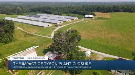 Tyson Chicken Farms Closing