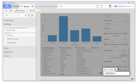 Data Table Block And Workflow Execution Apis An Example Omniscope Help Center