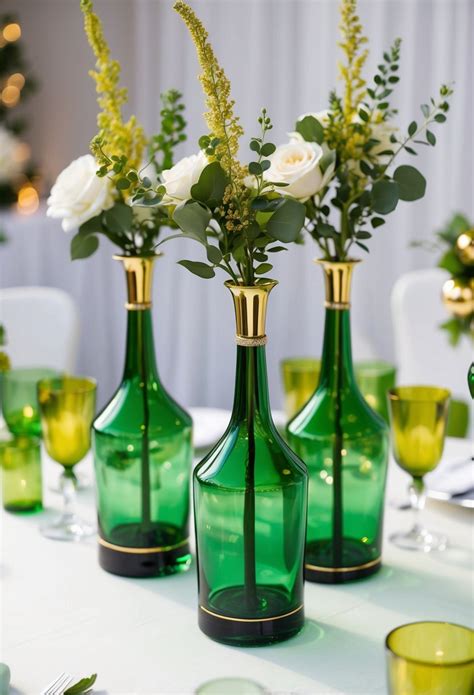 15 Green And Gold Wedding Table Decoration Ideas For A Stunning
