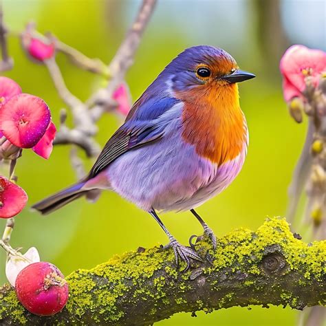 Premium Photo Bird On A Branch