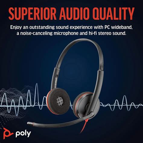 Poly 3220 Wired Headset At ₹ 12000piece Usb Headset With Mic In