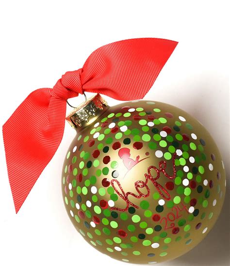 Coton Colors St Jude 2024 Glass Ornament Dillards