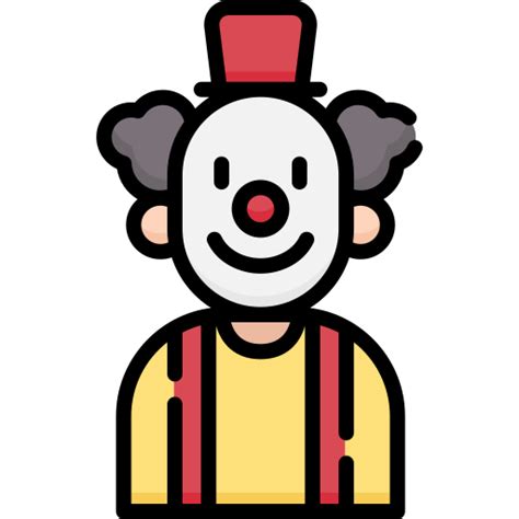Clown Special Lineal Color Icon