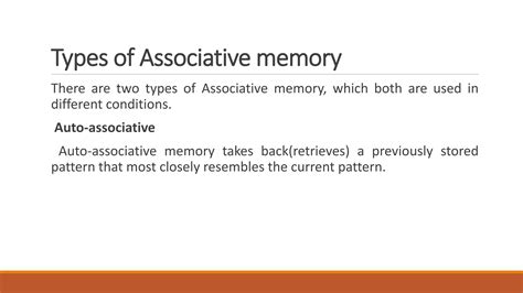 Associative Memory In Computer Architecture PPTX
