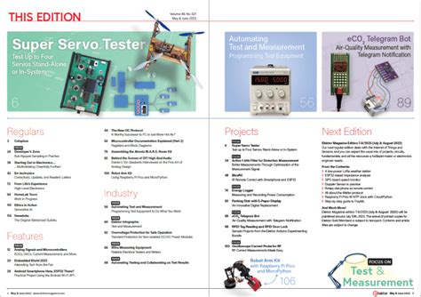 Elektor Mayjune 2023 Test And Measurement Elektor Magazine