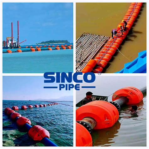 Hdpe Dredge Floatsfloater Sinco Pipe