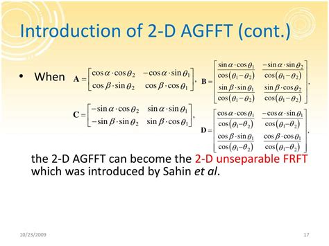 Ppt Introduction Of Fractional Fourier Transform Frft Powerpoint Presentation Id178892