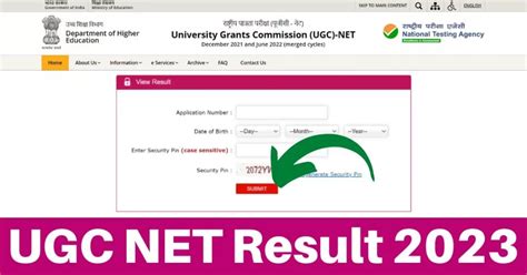 ugc net result 2023 out scorecard download link