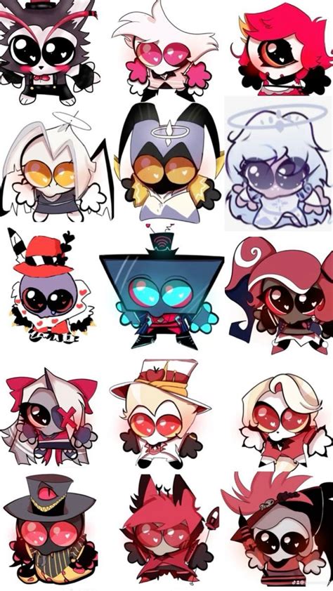 Hazbin Hotel Chibis Chibi Valentino Hazbin Hotel Hazbin Hotel