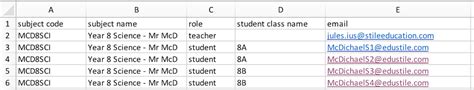 Bulk Import School Enrolment Data Help Centre
