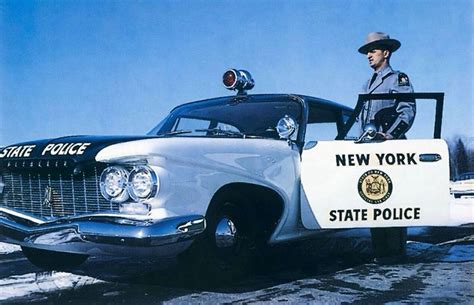 1960 Plymouth New York State Police Car