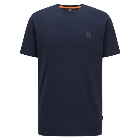 Boss Tales Logopatch T Shirt Herren Plutosport