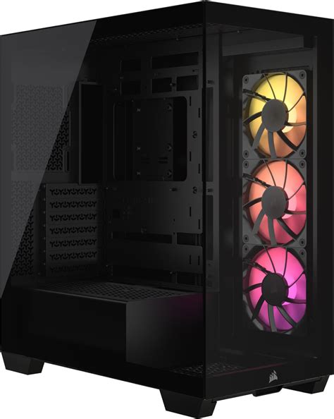 Corsair 3500x Argb Pc Chassi Svartglas Elgiganten