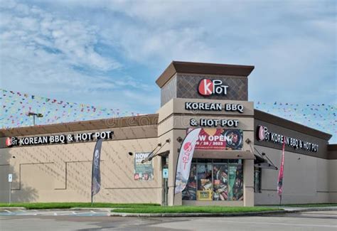 Kpot Korean Bbq And Hot Pot Storefront Exterior In Houston Tx