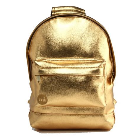 Buy Mi Pac 24k Gold Mini Backpack Gold