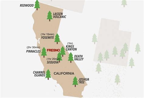 Fresno On California Map