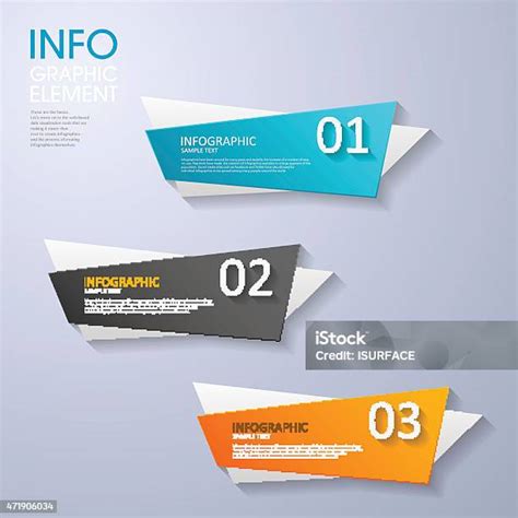 현대적이다 벡터 추상적임 호봉 라벨 인포그래픽 요소 0명에 대한 스톡 벡터 아트 및 기타 이미지 0명 2015년 3차원 형태 Istock