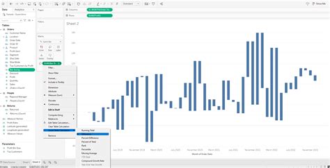 tableau 505 how to build waterfall chart the data school down under