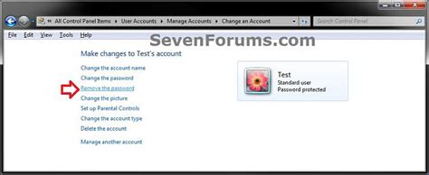 User Account Password Remove Tutorials